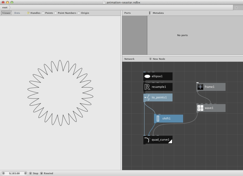 Wave Nodebox - Download Gorgeous Geometric Art | Retina