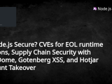 Is Node Js Secure Cves For Eol Runtime Versions Supply Chain Security