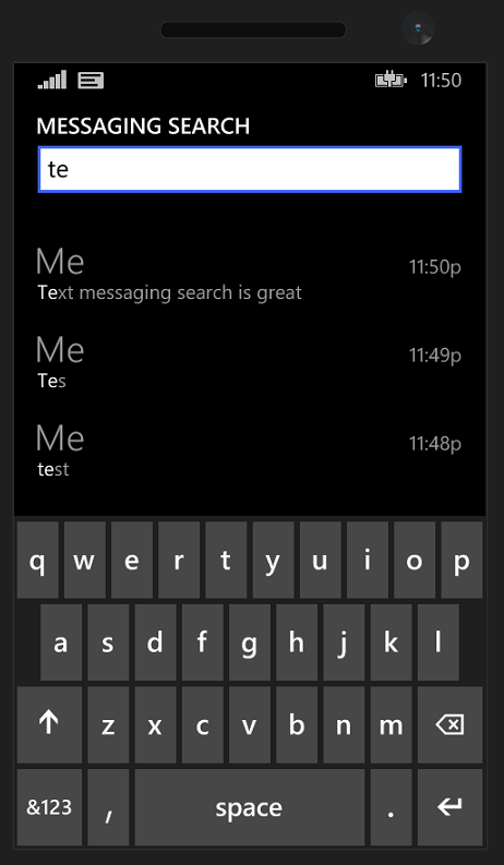 Windows Phone 8.1 Music app is store-updateable. Text messages can be ...
