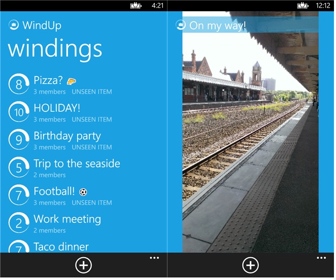 Microsoft brings "SnapChat" competitor "WindUp" to Windows Phone ...