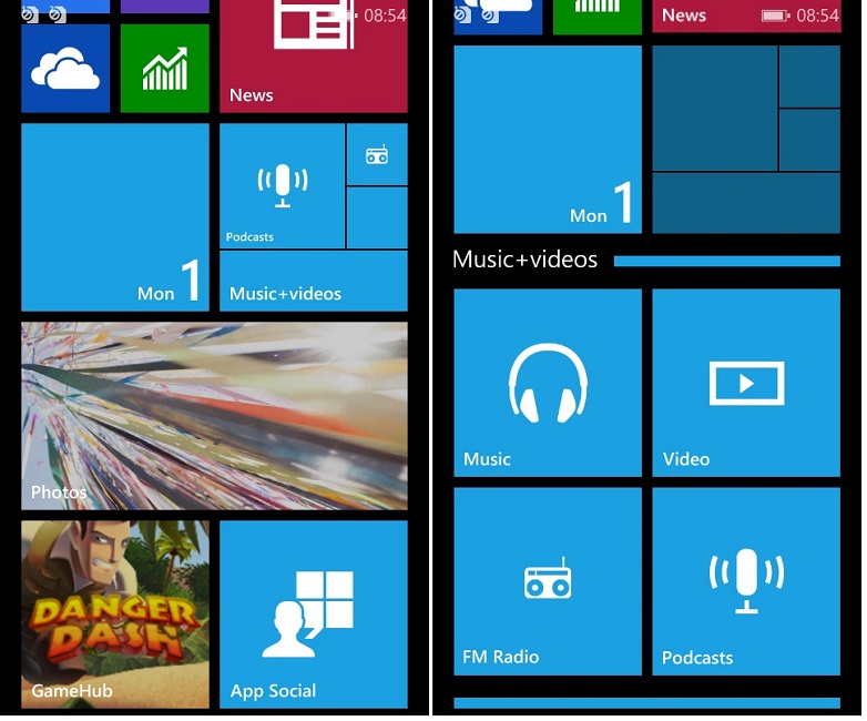 Windows Phone 8.1 update 1 does bring native Music + Videos Folder ...