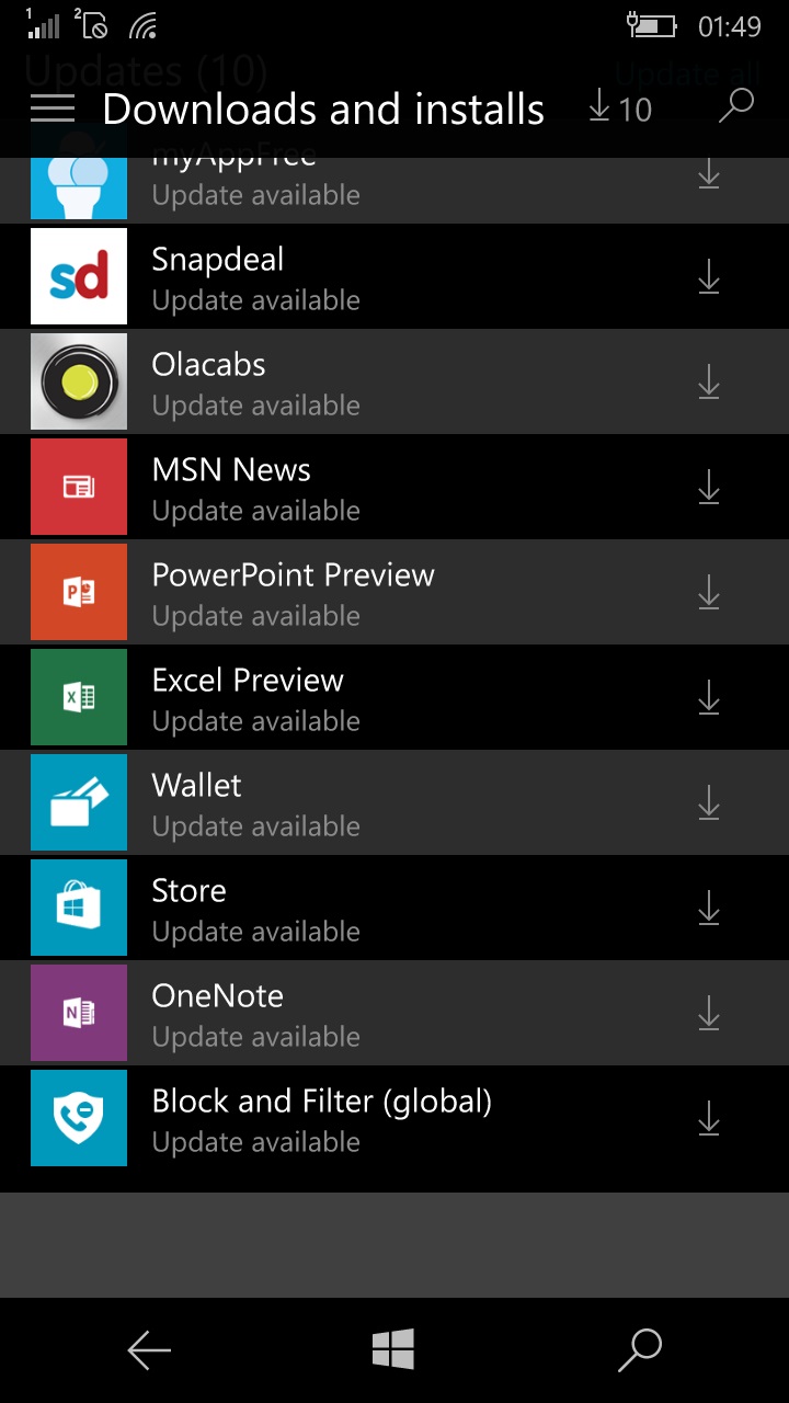 Build 10512 apps updates: Groove Music, Store, Block & Filter, Office ...