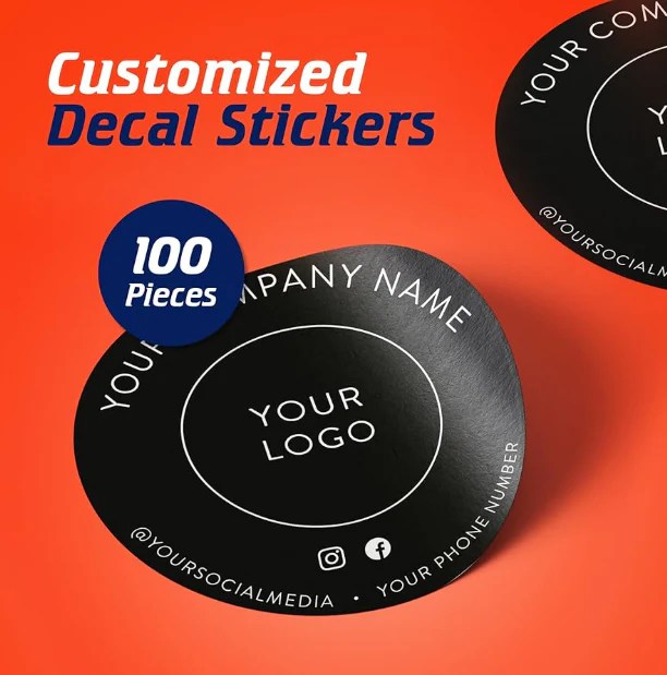 Premium Vinyl Stickers One Point Packaging