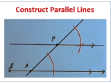 Construct Parallel Lines Examples Solutions Worksheets Videos