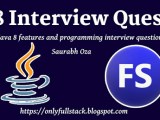Java 8 Features Interview Questions Only Fullstack