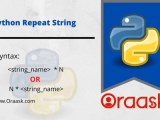 Python Repeat String By Practical Examples Oraask