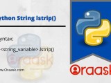 Python String Lstrip Method Complete Guide Oraask