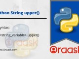 Python String Upper Learn By Practical Examples Oraask