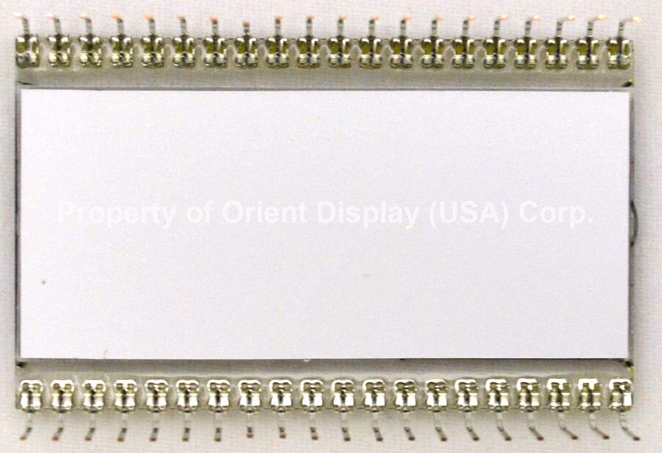 OD-358R LCD Glass Panel with a Pin Connection | Orient Display