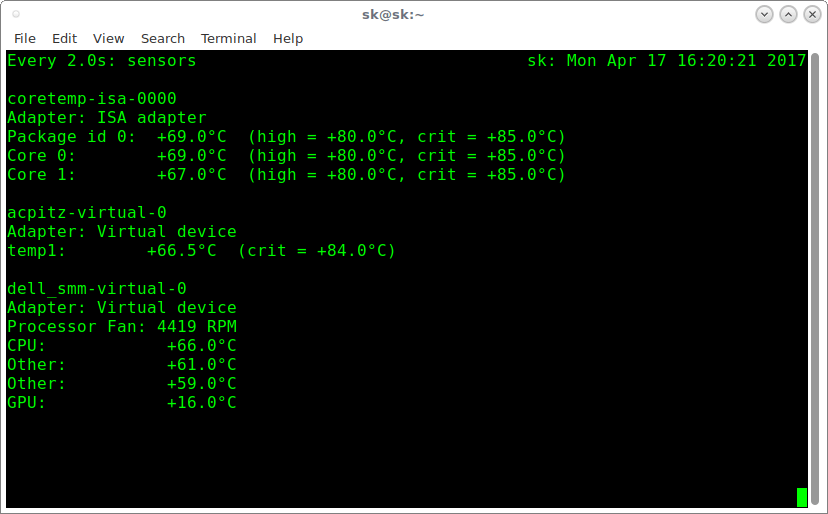 How To View CPU Temperature On Linux – WONGCW 網誌
