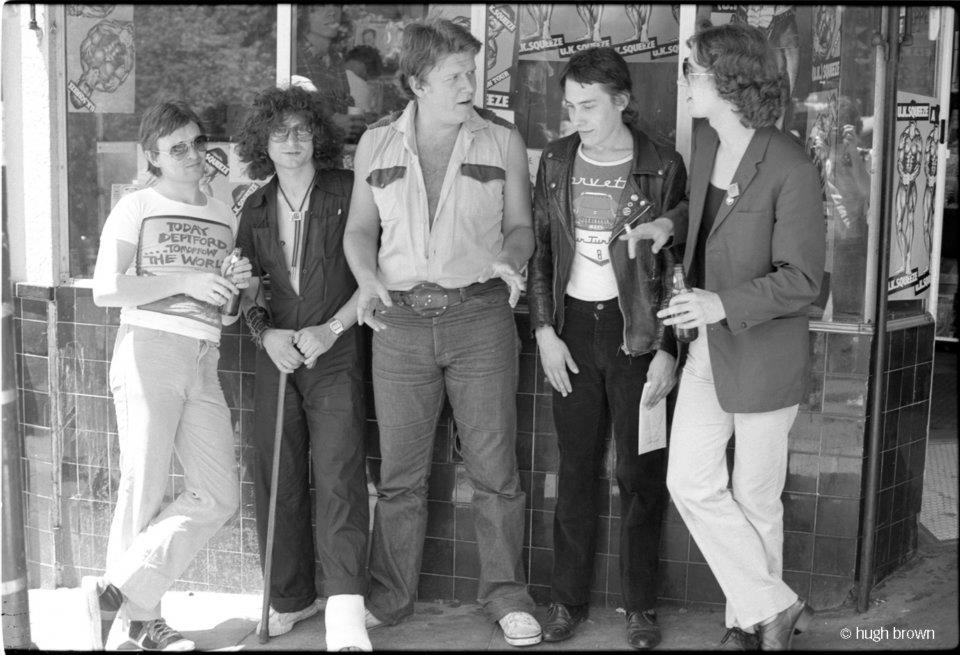 Squeeze in 1978 – Hugh Brown’s photos – Packet of Three