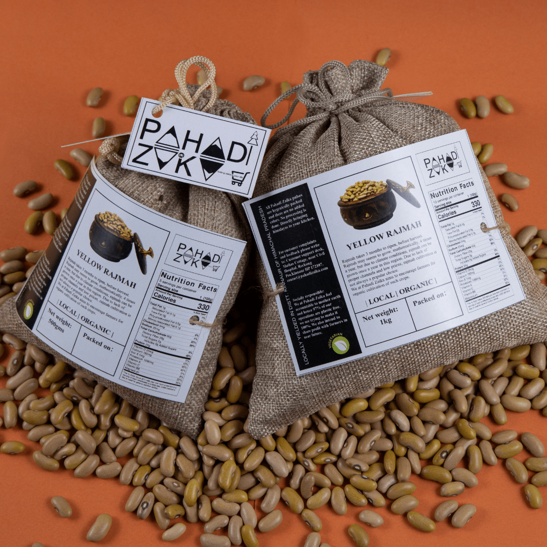 Yellow Rajma | Pahadi Zaika