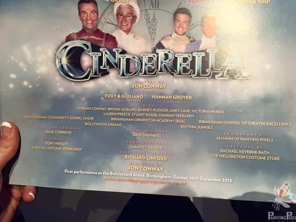 Cinderella Programme Guide | Painting Pixels - Ipswich