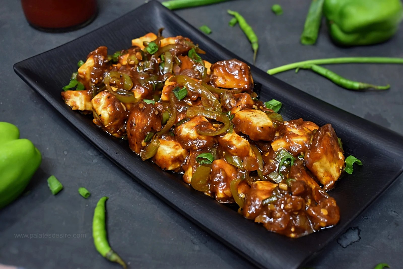 Chilli Paneer |Resturant Style Chilli Paneer – Palate's Desire