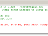 First Program