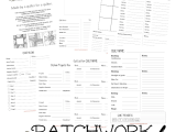 Something A Little New The Patchwork Planner Patchwork Posse