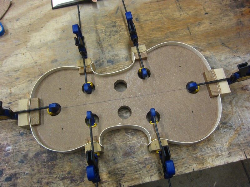 Violin rib assembly, part 2 | Hoosier Bladesmith