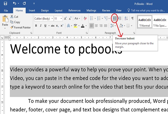 Decrease Indent Ms Doc Online Documentation Text Format Text - Premium Landscape Pattern Gallery - Ultra HD