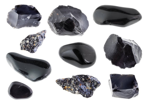 Obsidienne - Perles pour bijoux
