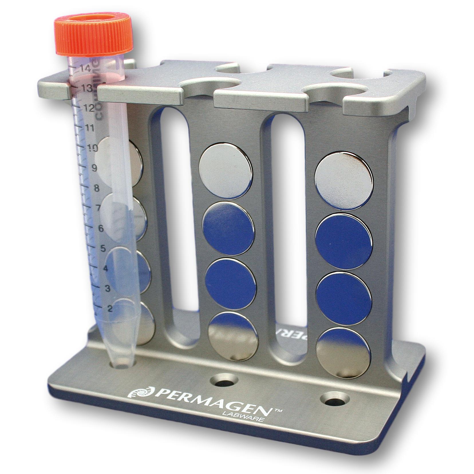 6 X 15 ml Centrifuge Magnetic Separation Rack – Permagen Labware