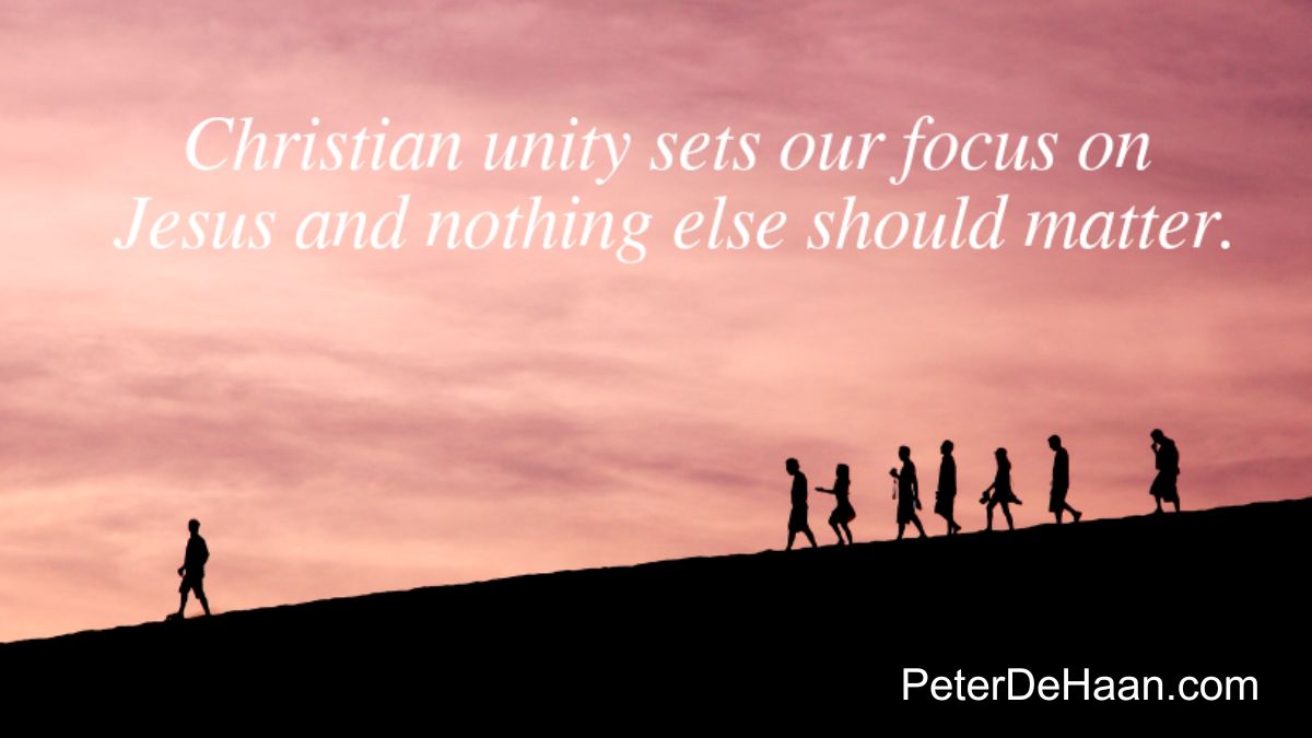 What Does Christian Unity Mean To You?