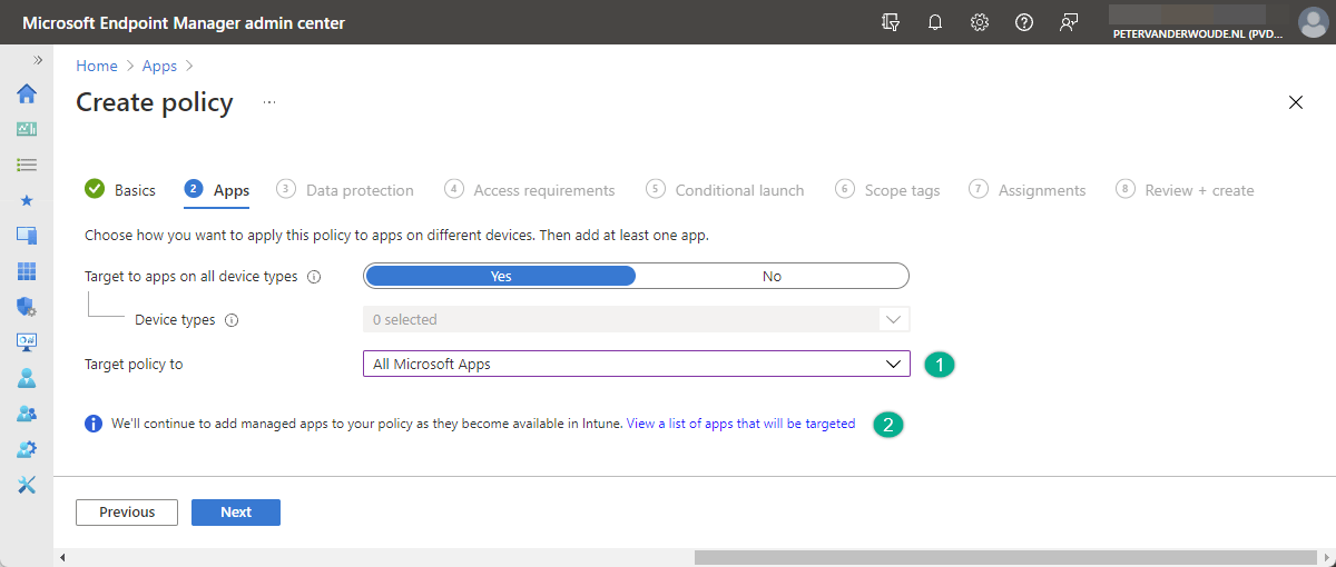 Simplifying targetting groups of apps with app protection policies ...