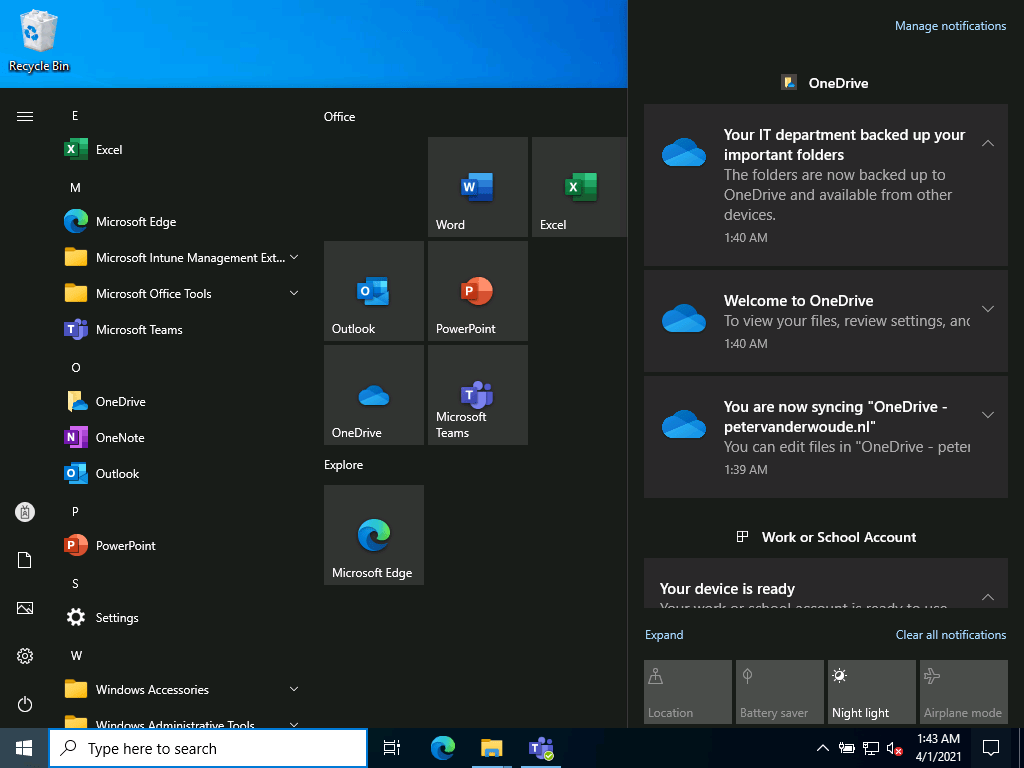 Standardizing and simplifying management with Windows 10 in cloud ...