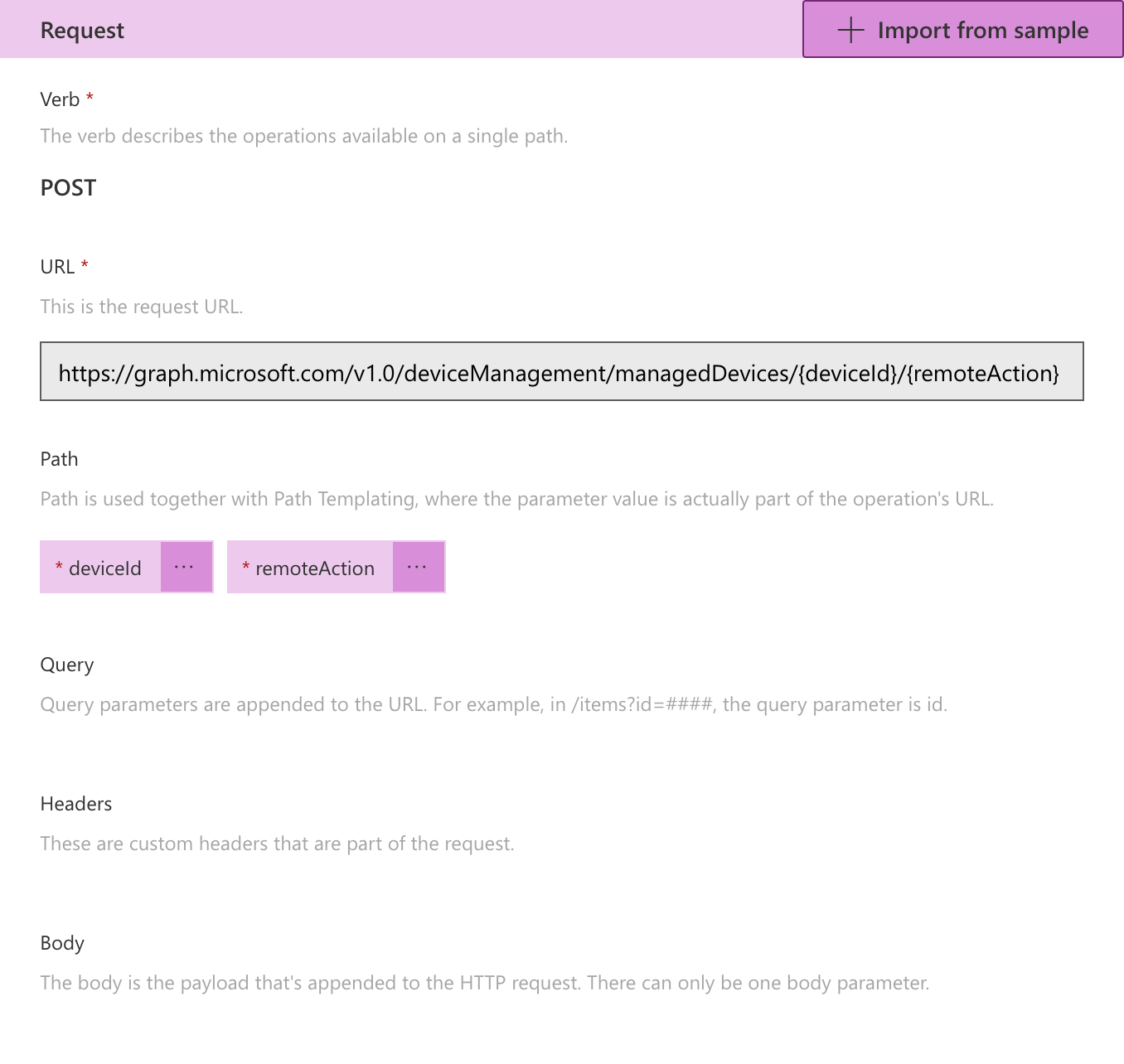 Using a custom connector for device management actions in Microsoft ...