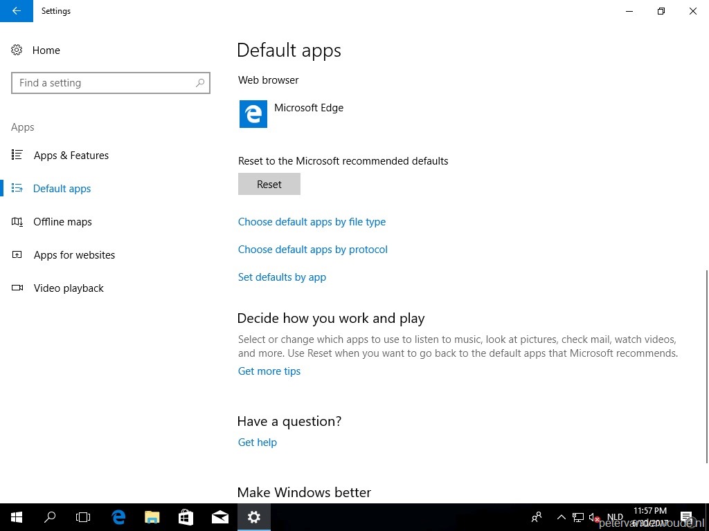 Set default app associations via Windows 10 MDM – All about Microsoft ...