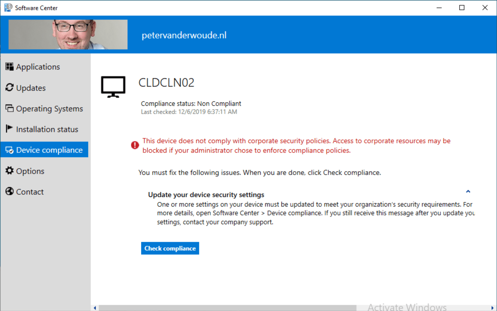 Device compliance based on custom configuration baselines – All about ...