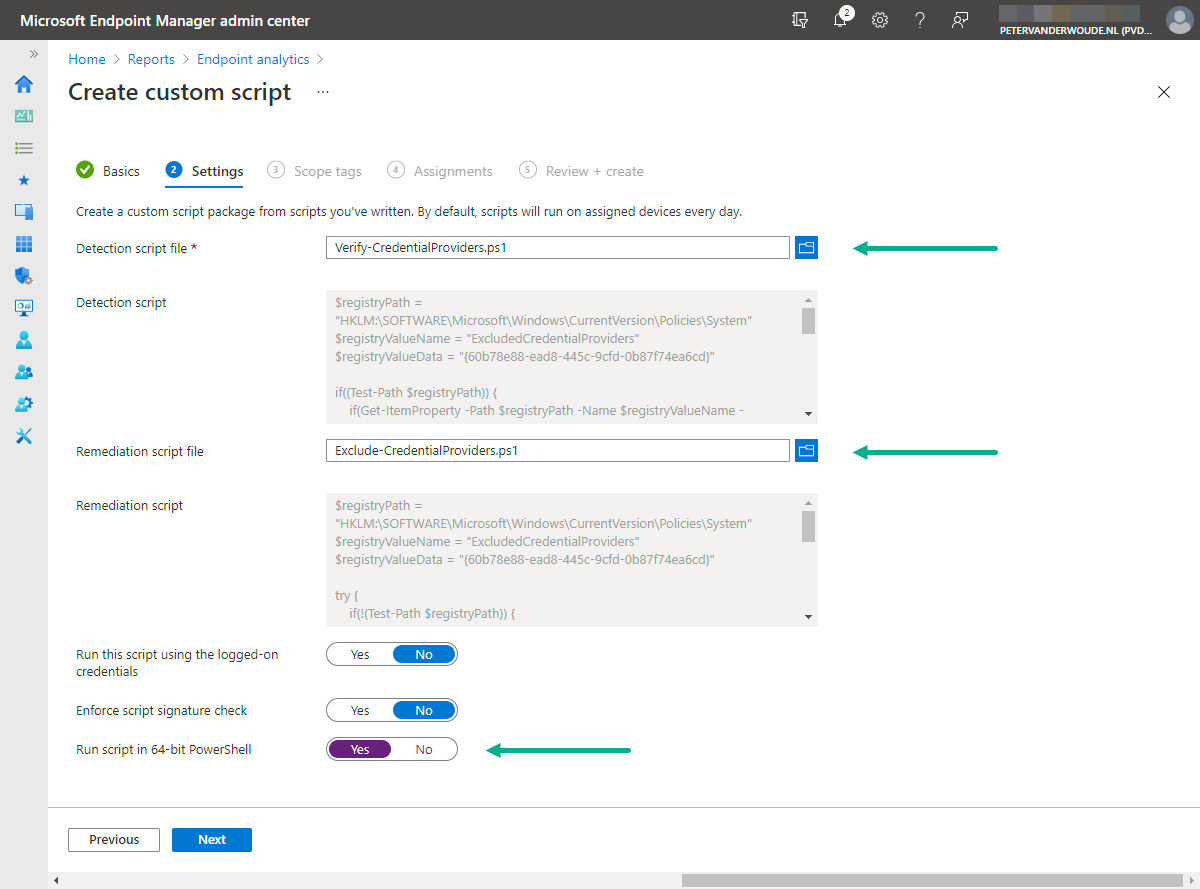 Excluding the password credential provider – All about Microsoft Intune