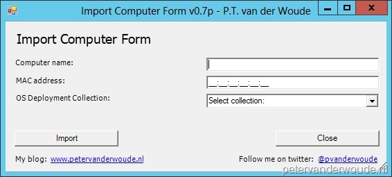Just Released: Import Computer Form v0.7 – All about Microsoft Intune