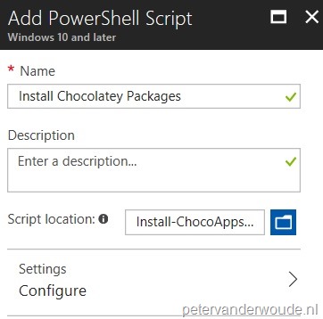 Combining the powers of the Intune Management Extension and Chocolatey ...
