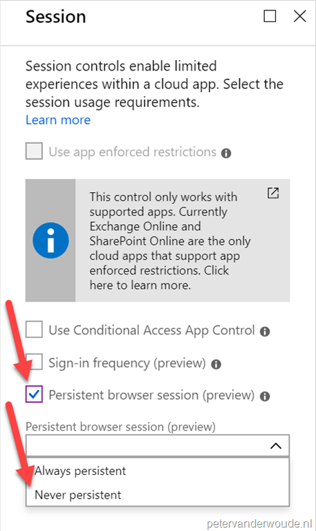 Conditional access and persistent browser sessions – All about ...