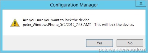 Remote device actions in ConfigMgr – All about Microsoft Intune