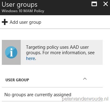 Windows 10 and MAM-WE – Part 1: Configuration – All about Microsoft Intune