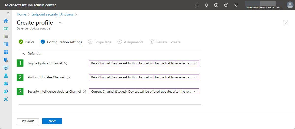 Easily managing Microsoft Defender Antivirus updates channels – All ...