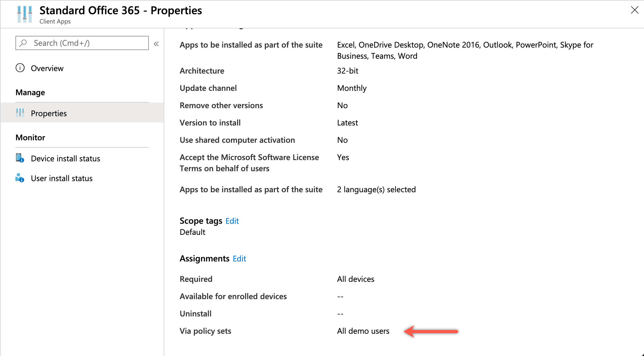 Using policy sets to group objects – All about Microsoft Intune