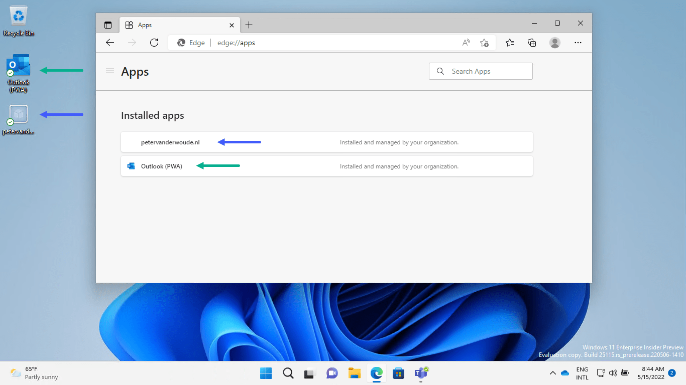 Easily installing Progressive Web Apps – All about Microsoft Intune