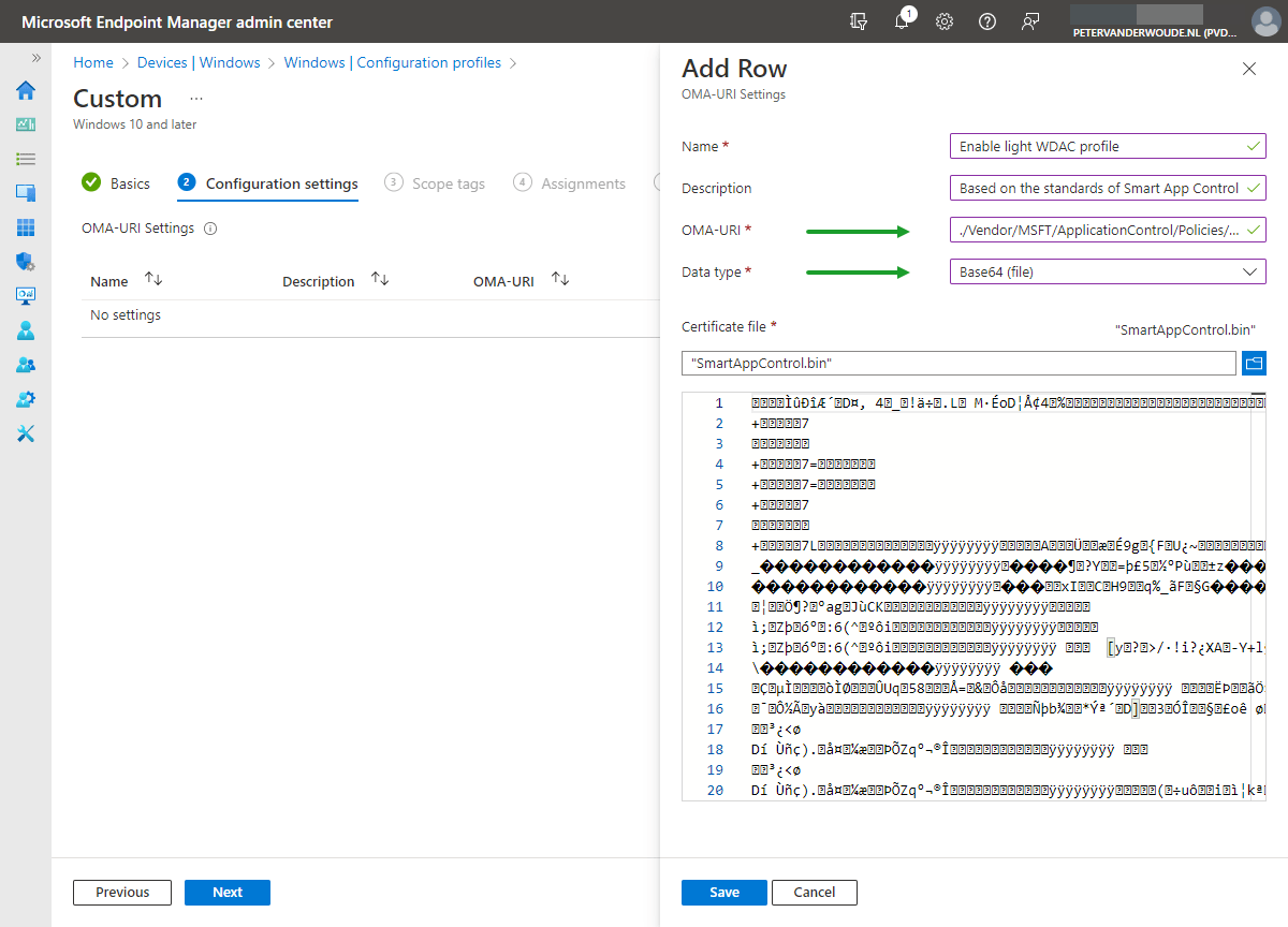 Using Smart App Control as starting point for Windows Defender ...