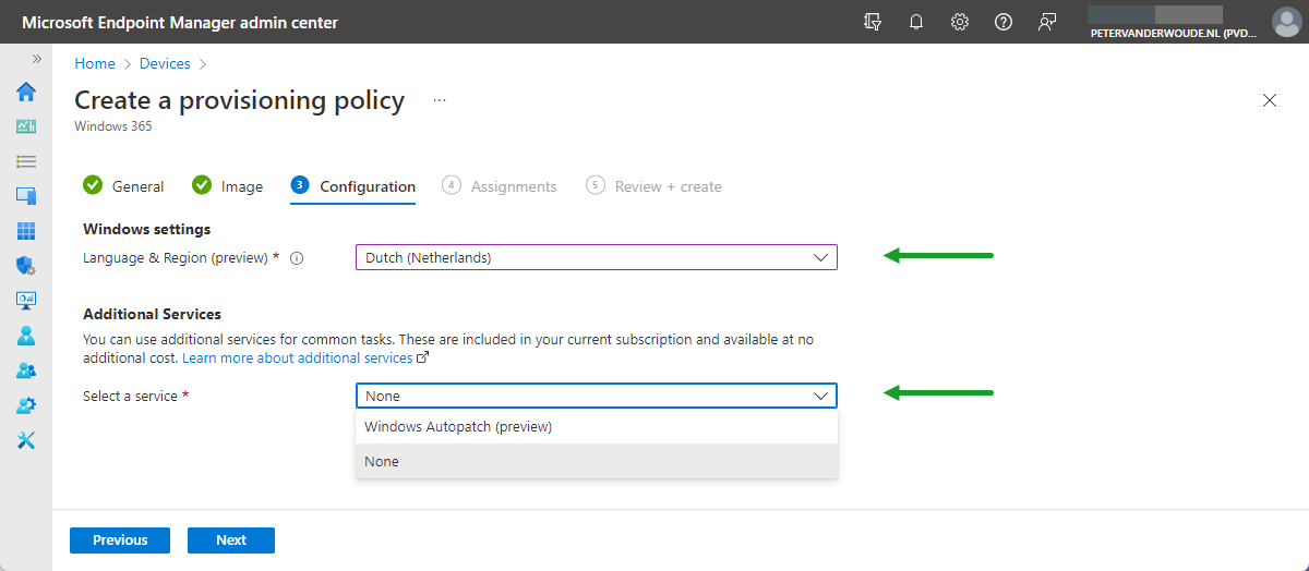 Getting started with Windows 365 Enterprise using a Microsoft Hosted ...