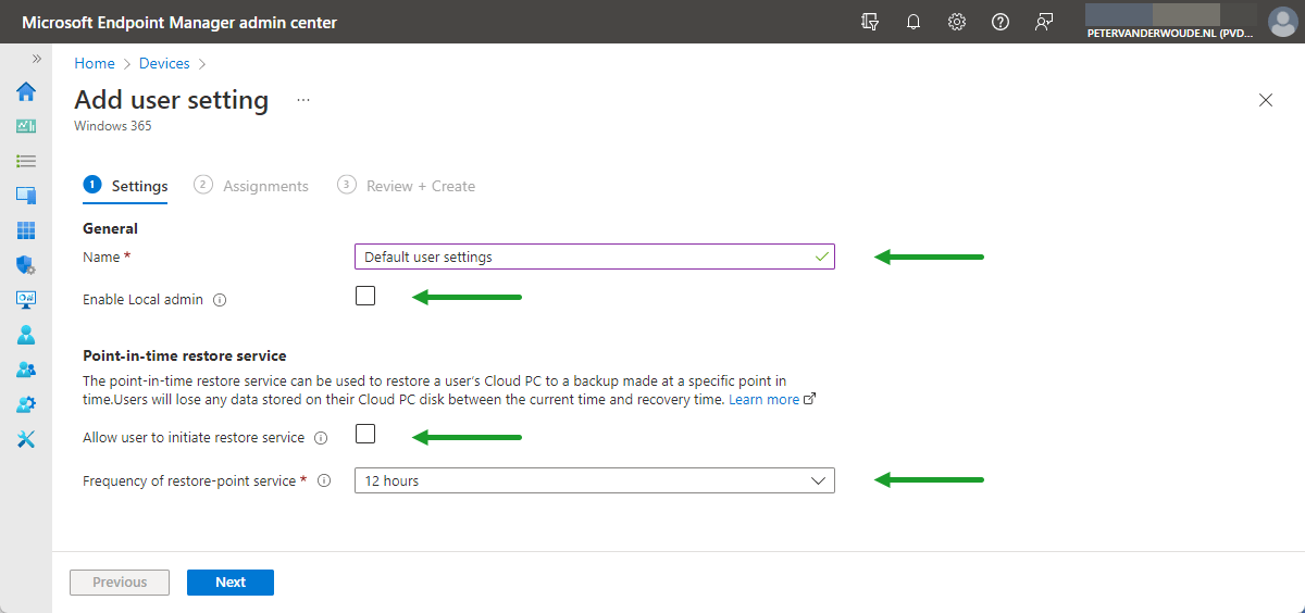 Getting started with Windows 365 Enterprise using a Microsoft Hosted ...