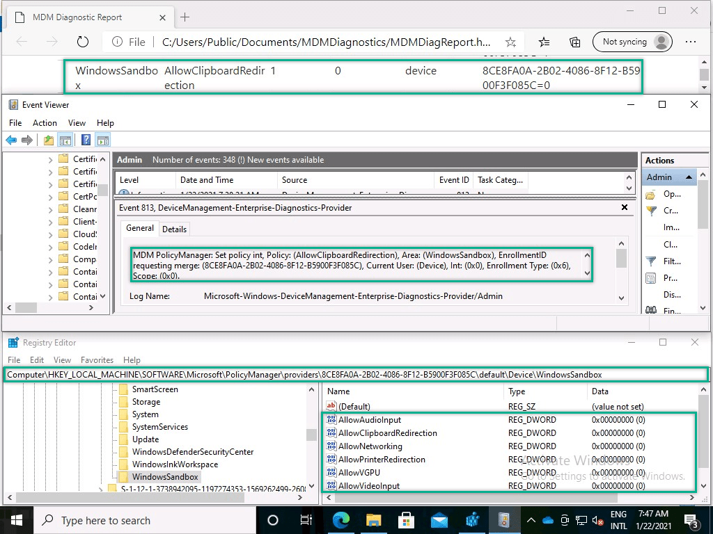 Easily enforcing specific Windows Sandbox configurations – All about ...