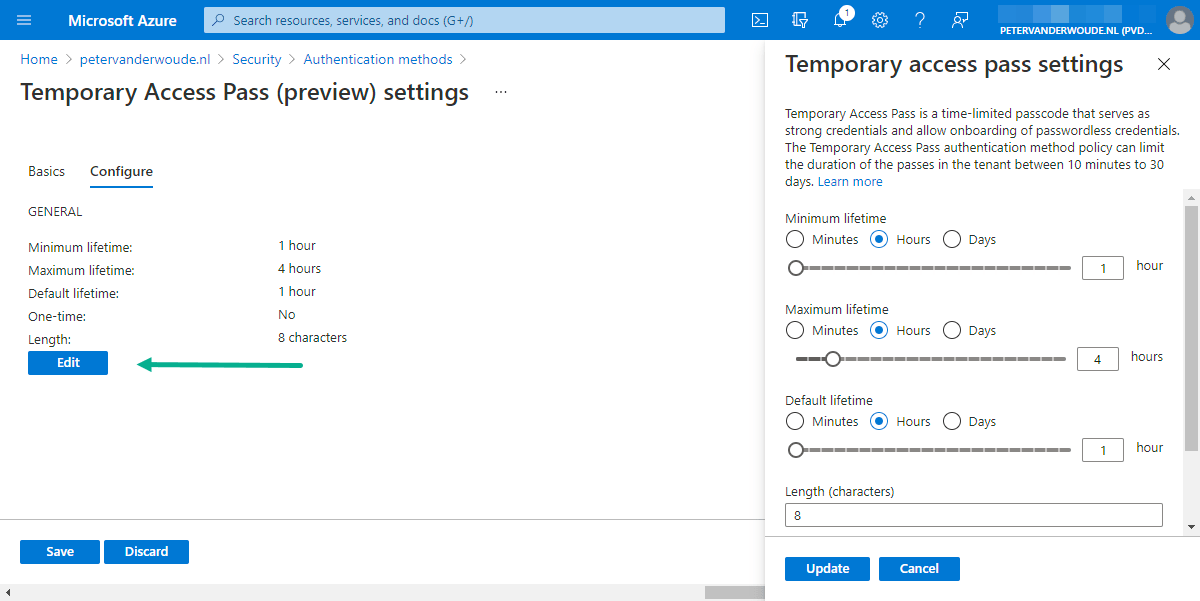Enabling web sign-in to Windows for usage with Temporary Access Pass ...