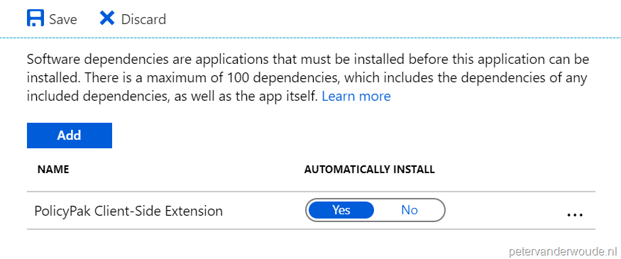 Working with Win32 app dependencies – All about Microsoft Intune