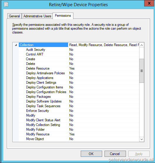 Permissions required to use Retire/Wipe in ConfigMgr 2012 – All about ...