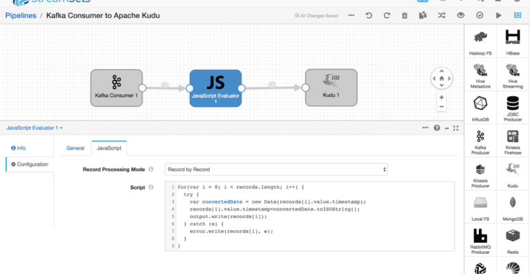 Visualizing Netflow Data With Apache Kudu Apache Impala Incubating Streamsets Data Collector