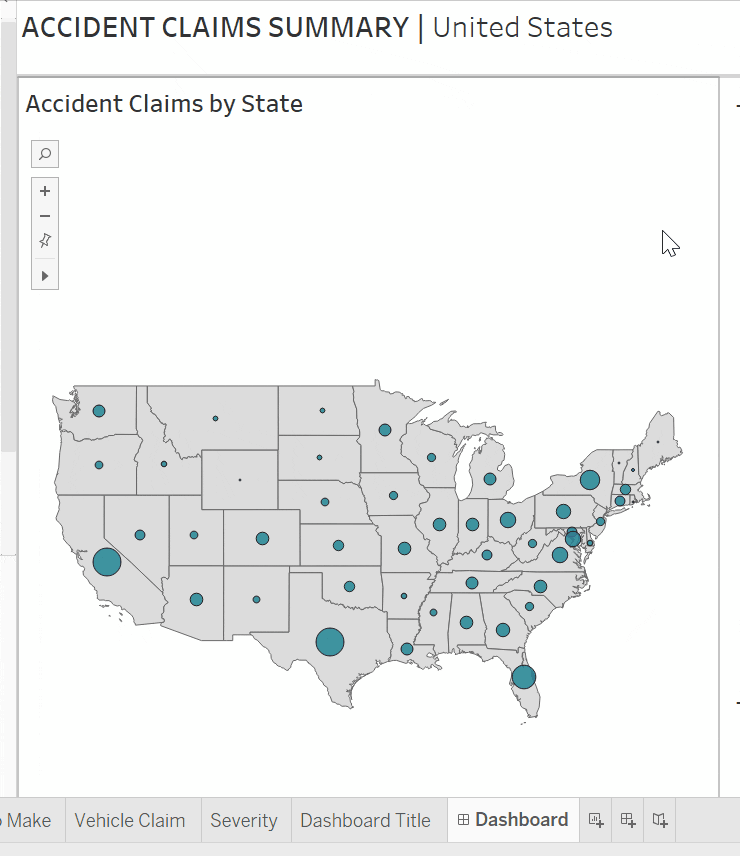 How To Create Dynamic Titles Using Filter Actions And Countd In Tableau Phdata