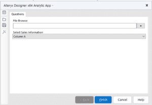 Building a Drop Down Select Tool in Alteryx: Analytical Applications for Dynamic Data Input | phData