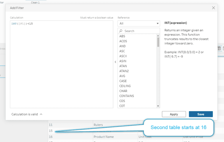 How to Promote Column Headers with Tableau Prep Builder | phData